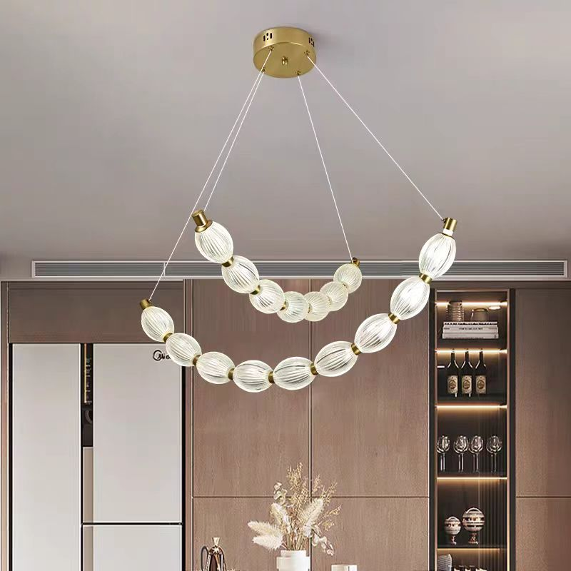 Lustra LED suspendata FAUSTO, 48W, lumina Rece/Calda/Neutra, Inaltime ...