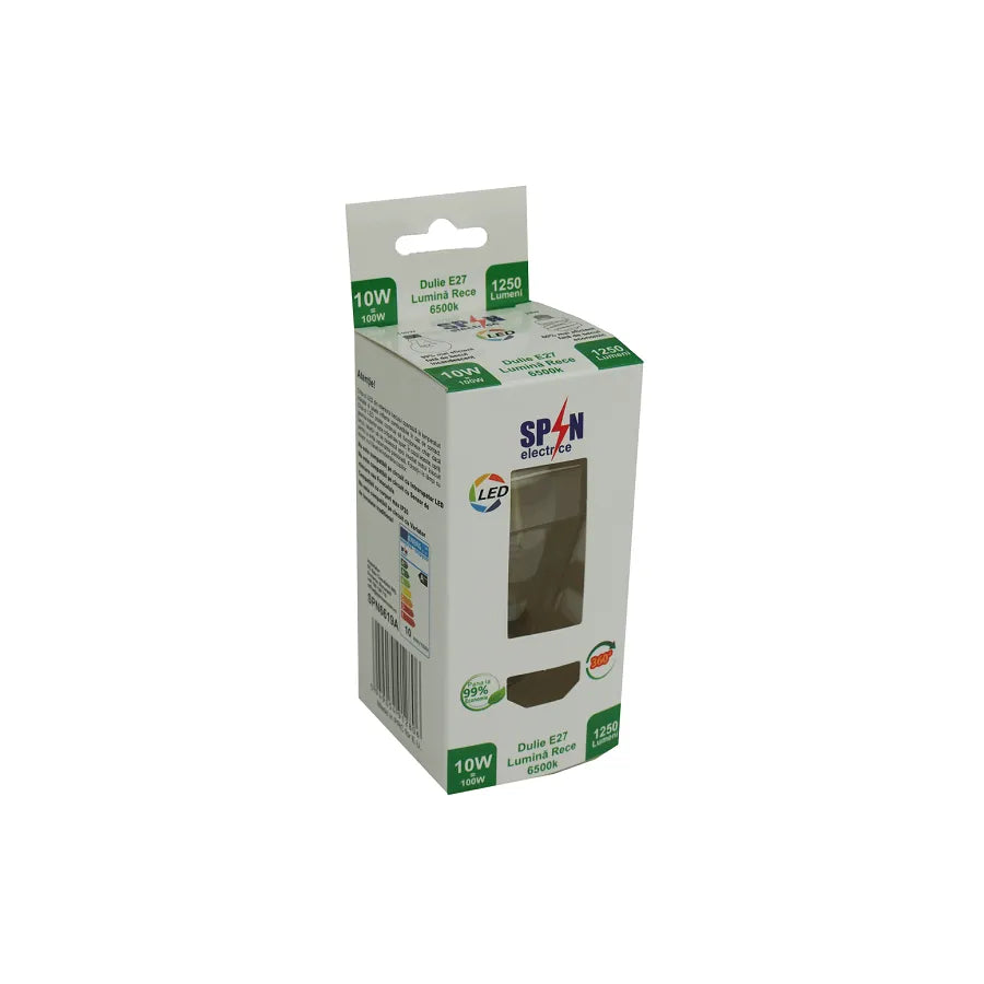 Bec LED Filament A60 E27 10W=100W 4000K – Alessandro Design