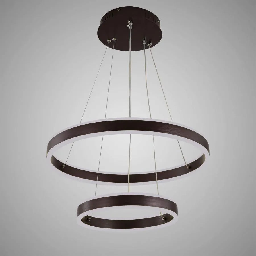 Lustra LED cu Telecomanda Roya 180W Dimabila Maro – Alessandro Design